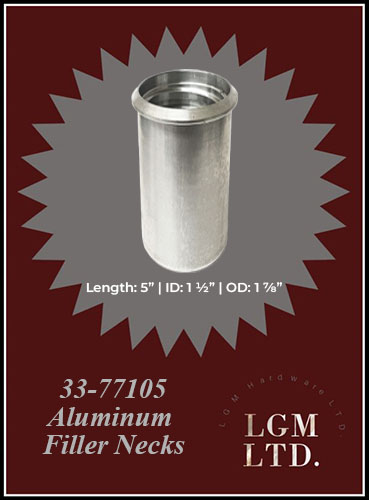 Aluminum Filler Necks – LGM Hardware Ltd.