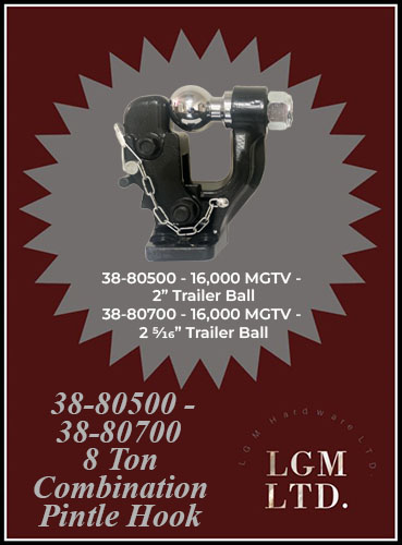 8 Ton Combination Pintle Hook – LGM Hardware Ltd.