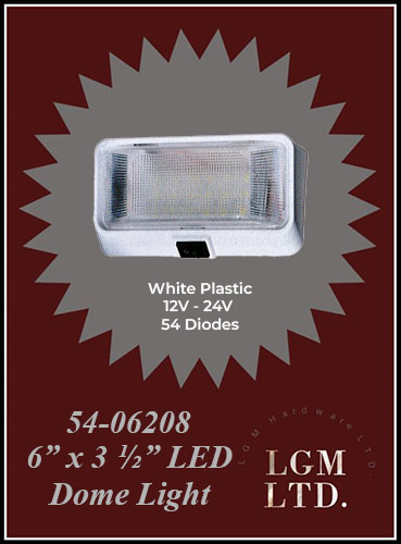 5″ Round LED Dome Light – LGM Hardware Ltd.