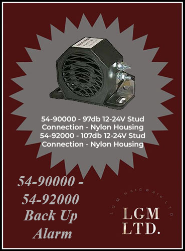 Back Up Alarm – LGM Hardware Ltd.